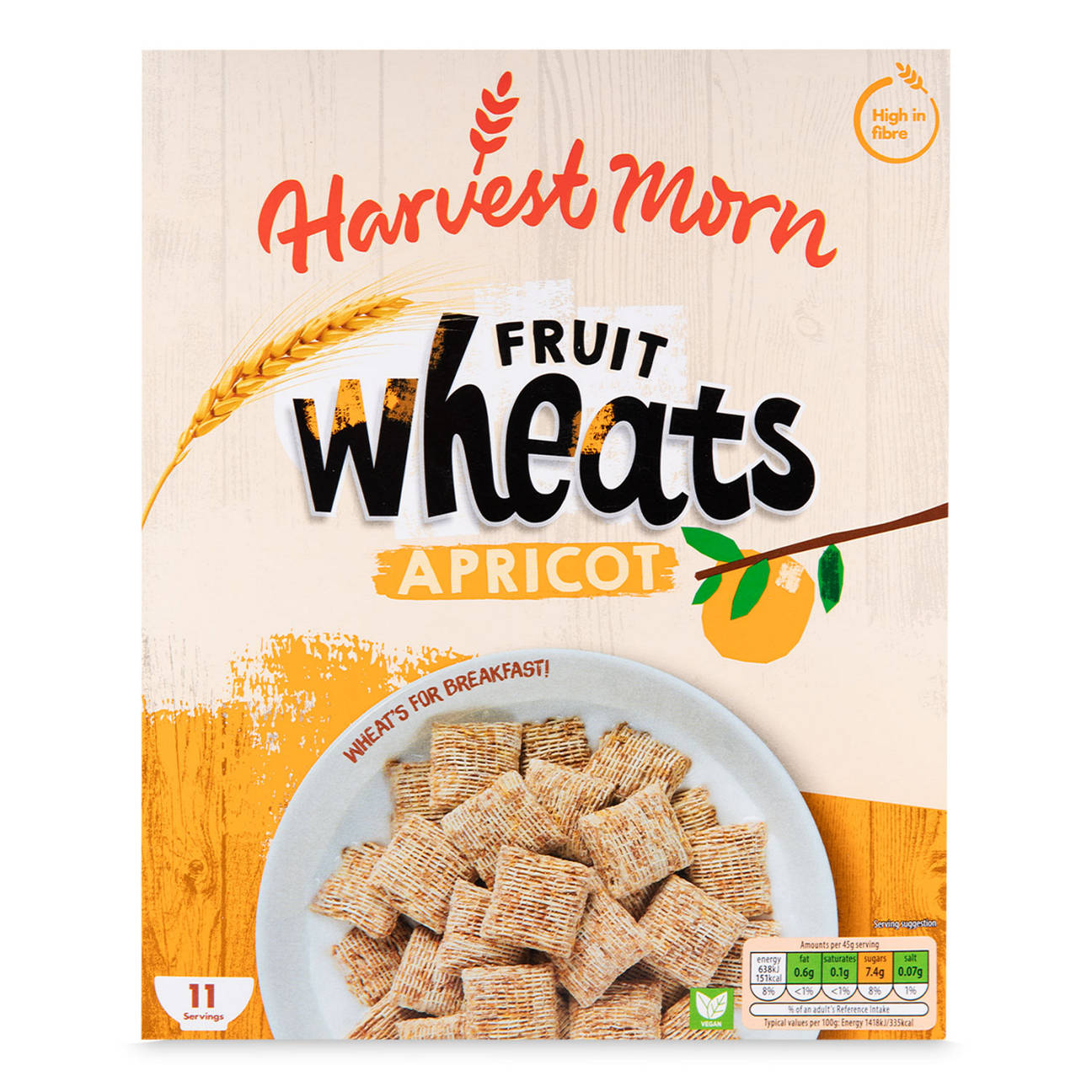 Apricot Fruit Wheats Cereal | ALDI UK